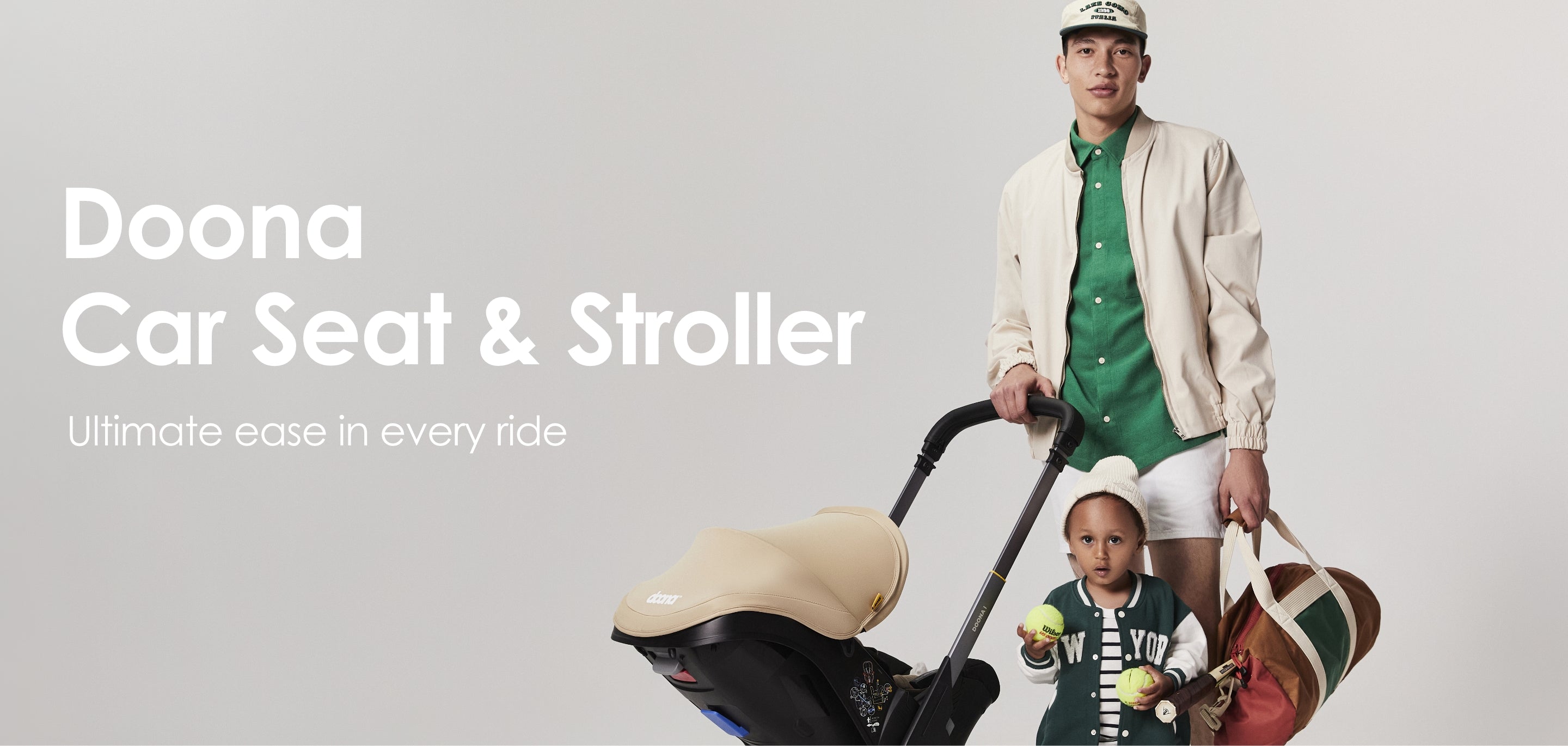Doona Car Seat - Converts into a stroller in seconds